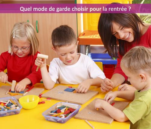 Quel mode de garde choisir pour la rentrée scolaire